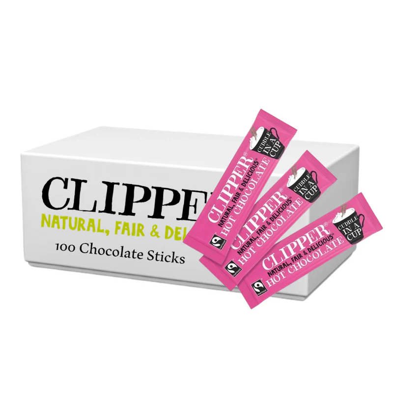 Clipper Teas Natural Fair and Delicious Hot Chocolate Sachets x 100 ...