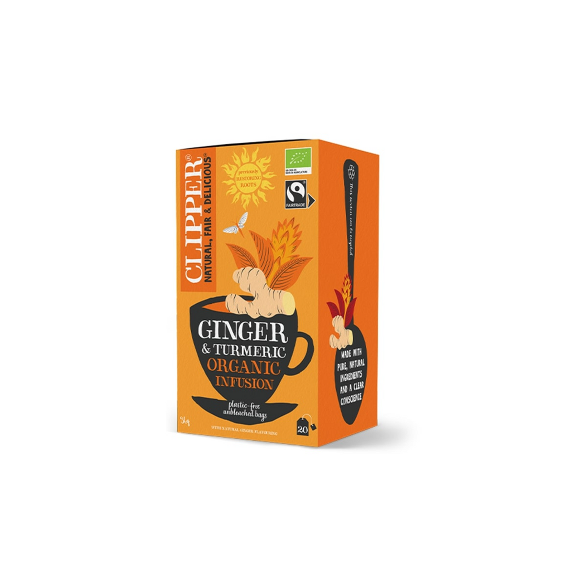 Clipper Teas Organic Snore & Peace, Chamomile, Lemon Balm and Lave ...