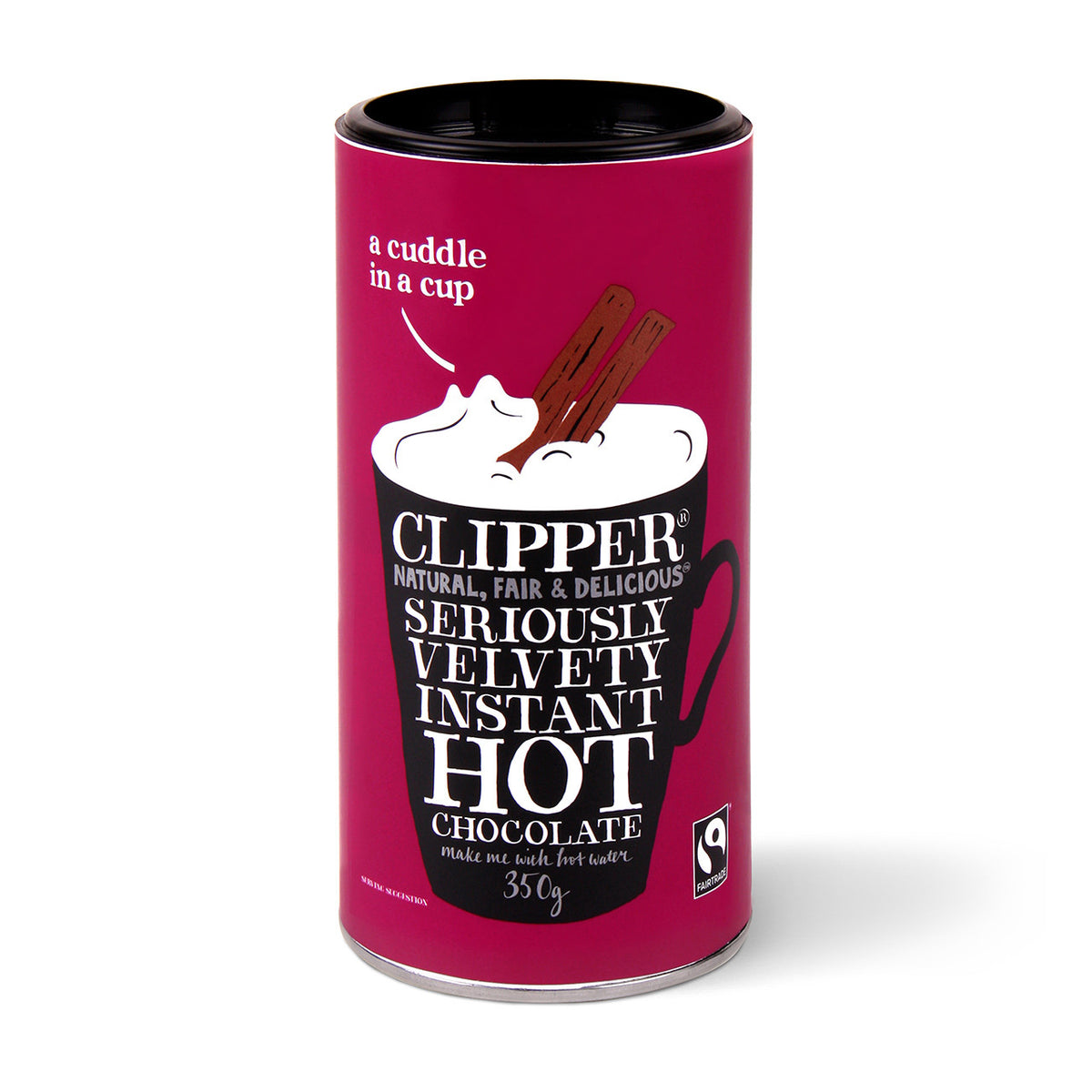 Clipper Teas Fairtrade Seriously Velvety Instant Hot Chocolate 350g ...